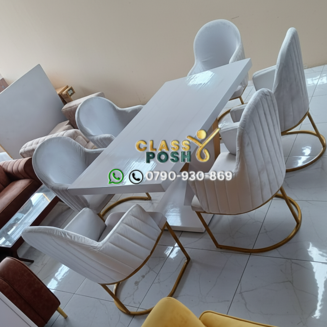 Classy 6 seater dining set – Classy poshy furniture